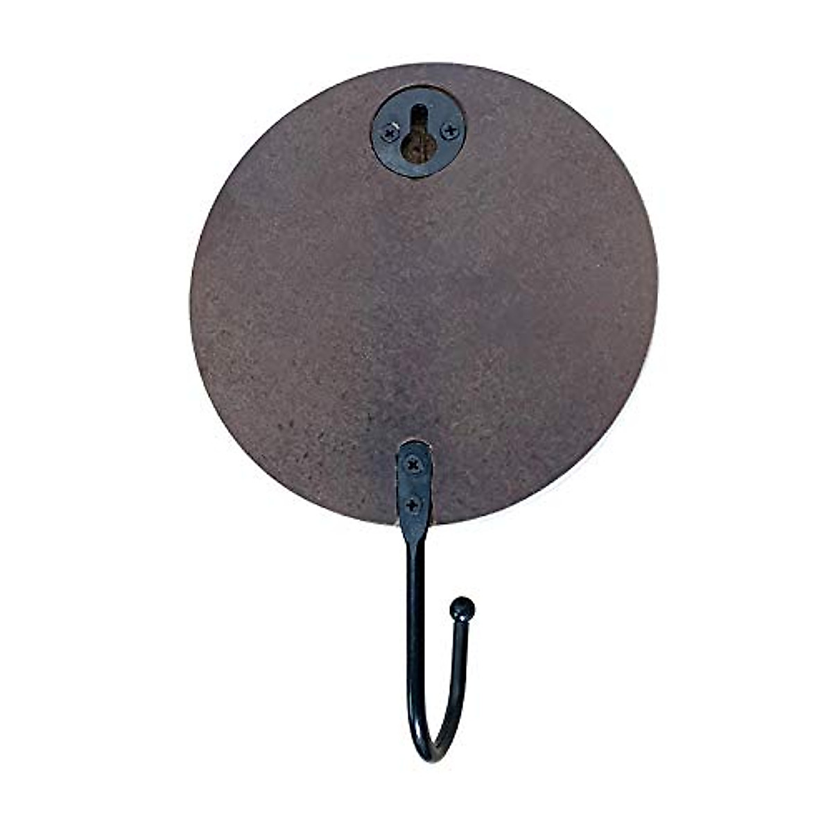 dwellington Vintage Style Dog Paw Wall Mounted Coat Rack Rustic Farmhouse Leash Holder Wall Hanging Hooks