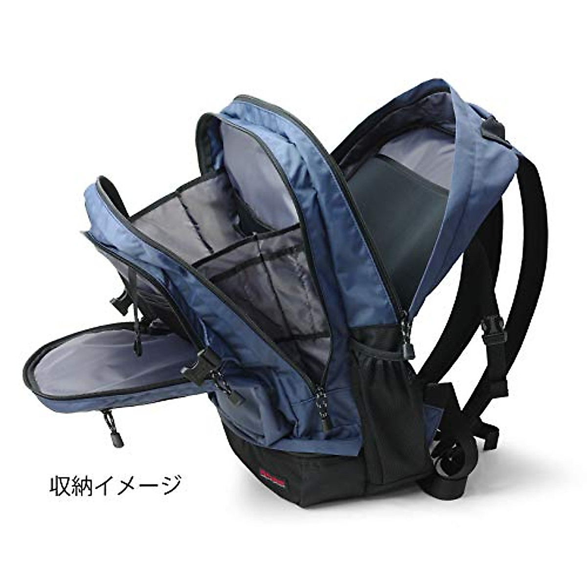 NOMADIC(ノーマディック) Men's Backpack, Navy, One Size