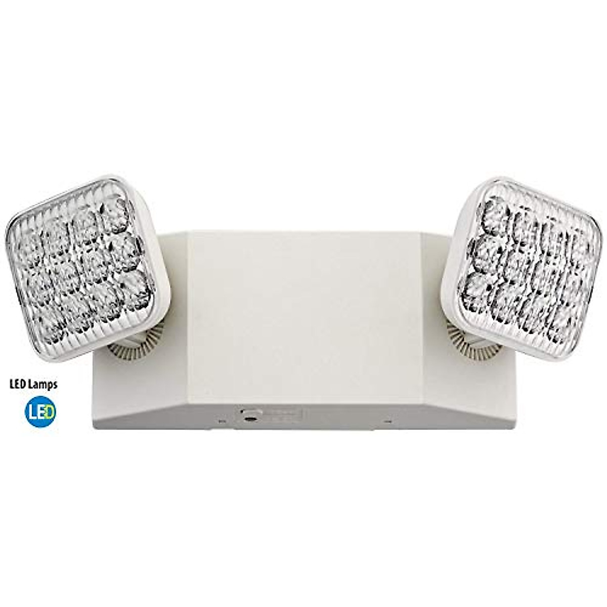Lithonia Lighting EU2 LED 2-Light White LED Emergency Fixture with 90 Minute Back Up