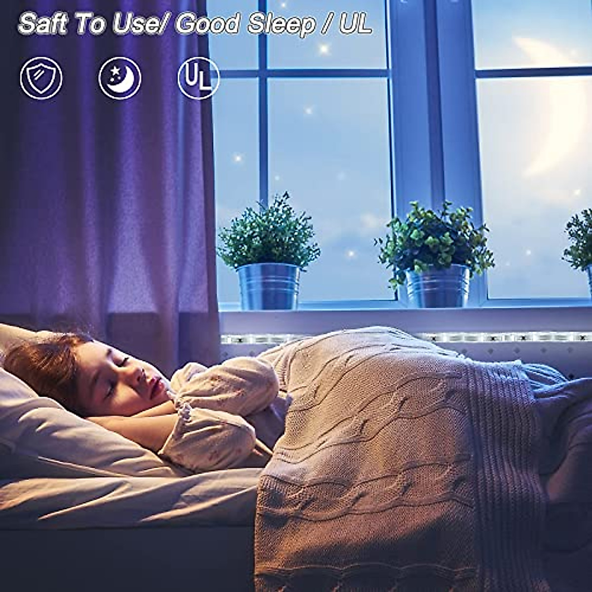 SURNIE 150ft LED Rope Lights Outdoor Waterproof - 110V Daylight White Dimmable Thick Flat Strip Light 6500K Cuttable Connectable for Stairs,Deck,Backyards,Commercial Use Indoor Outdoor Rope Lighting