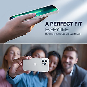 ORIbox for iPhone 12 Case for iPhone 12 Pro Case Clear,with 4 Corners Shockproof Protection,iPhone 12/12 Pro Clear Case for Women Men Girls Boys Kids,Case for iPhone 12/12 Pro Phone Clear