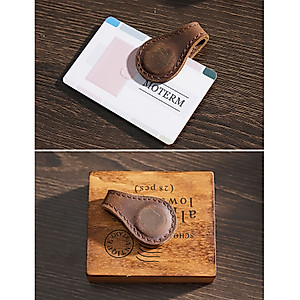 Magnetic Leather Bookmark, Initial Bookmarks, Personalized Letter Monogram Leather Bookmark, Cute Custom Name Bookmark, Gift for Book Lover, Teacher Reader Gift Book Accessories (Set-C)