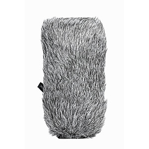 Movo WS-S1000 Furry Outdoor Deadcat Windscreen for Shotgun Microphones up to 7-inch (18cm) Long - Fits Rode VideoMic, NTG-2, Sennheiser ME66, Audio-Technica AT-897 and More