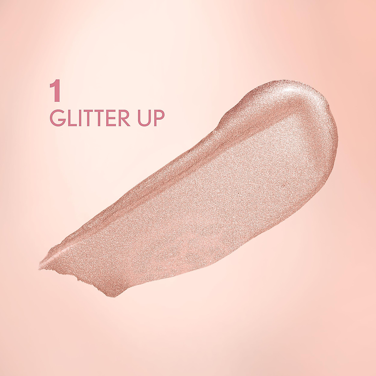 COVERGIRL Exhibitionist by Kelsea Ballerini Liquid Glitter Eyeshadow, Highly Pigmented, Glittery Finish, Long-Wearing, Glitter Up 1, 0.13oz