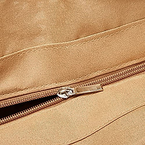 Straw Bags for Women Summer Beach Woven Tote Hobo Handbag Casual Straw Shoulder Bags for Travel Vocation Khaki Free