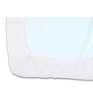 BabyDoll Bedding Cradle Mattress & Sheet Combo, White, 18" W x 36" L