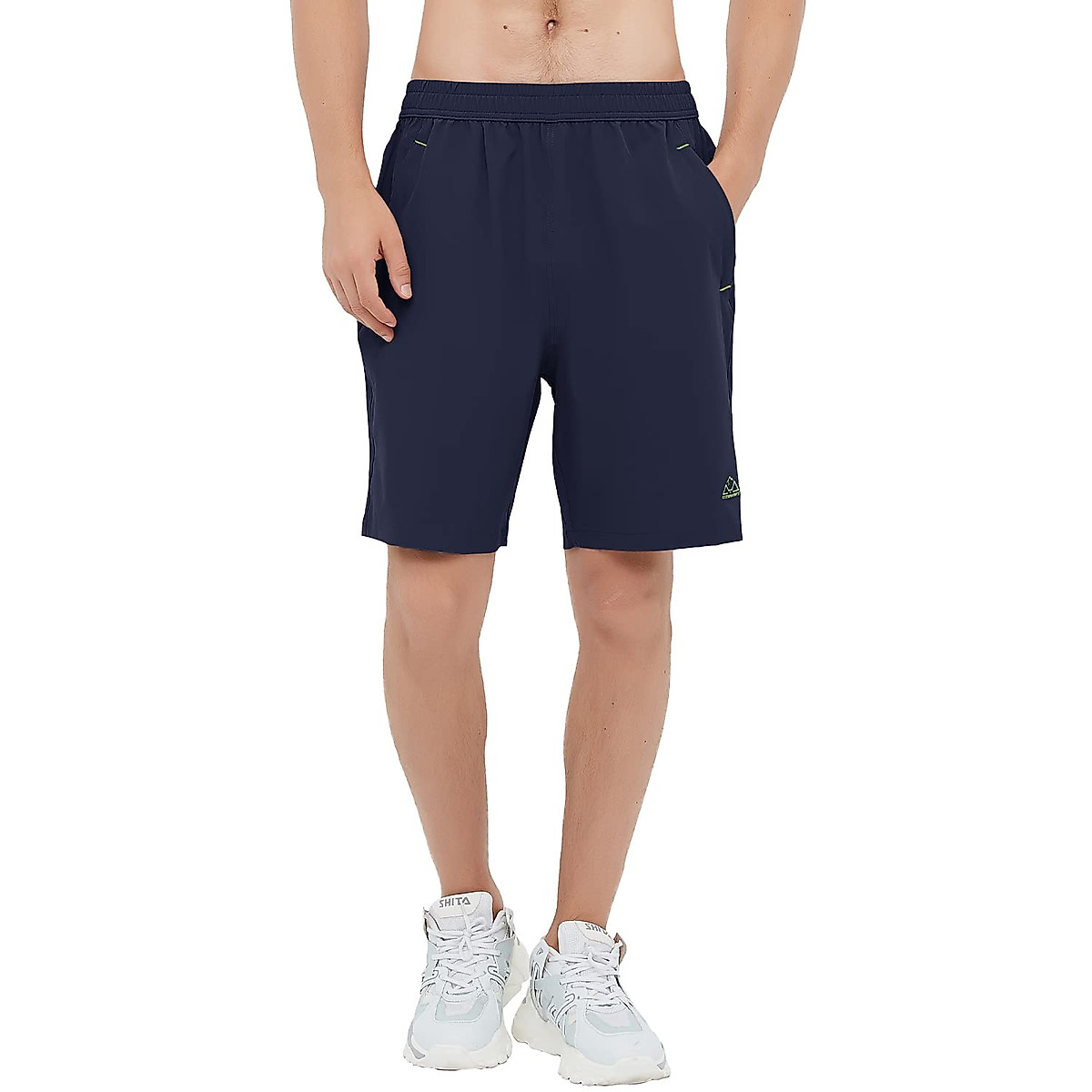 JINSHI Men's Outdoor Quick Dry Lightweight Sports Hiking, 02 Blue, Size Large