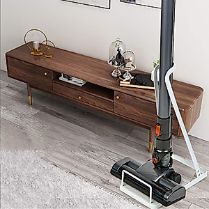 Fdit Vacuum Cleaner Stand V6 Rack V7 Organizer V10 Holder Bracket Storage Shelf Poster Stand Vacuum Sweeper Holder (Black)