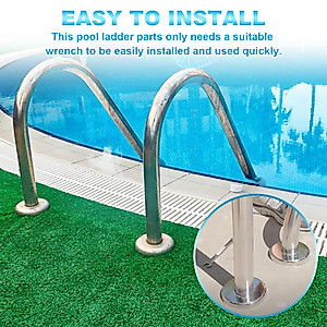 Pool Ladder Anchors - PW-4C Perma-Socket Wedge Assy for Perma Cast Style Bronze Anchor Socket Bolt/Fit 3", 4" Sockets