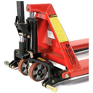 Global Industrial Manual High Lift Skid Jack Truck, 27 x 45, 2200 Lb. Capacity