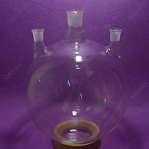 20000ml,3 Neck,Round Bottom Glass Flask,20L Chemistry Vessel,Heavy Wall,Customized Neck