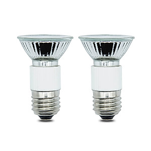 lumenivo 75W Halogen Bulb Replacement for Dacor Part 62351 92348 Range Hood Lights 120V MR16 Stove Hood Light Bulbs with E27 European Medium Screw Base - 2 Pack