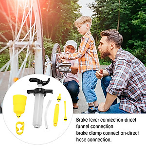 Bikes Brake Bleed kit, Brake Bleed kit, Brake Bleeding kit Bikes, Mountain Bikes Oil Change Tools High Strength High Impact Resistant Bikes Brake Bleed Kit Tool
