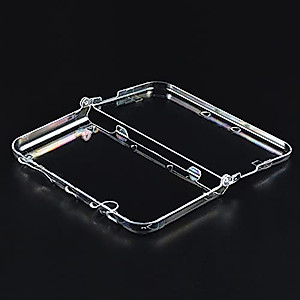 New 3DS XL Case - VSEER Ultra Clear Crystal Transparent Hard Shell Protective Case Cover Skin for New 2015 Nintendo 3DS XL LL - [Hinge Design]