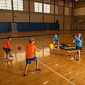 Champion Sports Playground Ball (Red, 8.5-Inch)