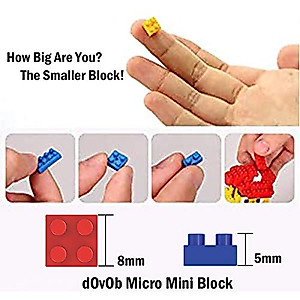 dOvOb Micro Mini Blocks Taj Mahal Building and Architecture Model Set,(4000Pieces) Toys Gifts for Kid and Adult