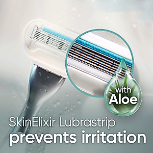 Gillette Venus Deluxe Smooth Sensitive Women's Razor Handle + 2 Blade Refills