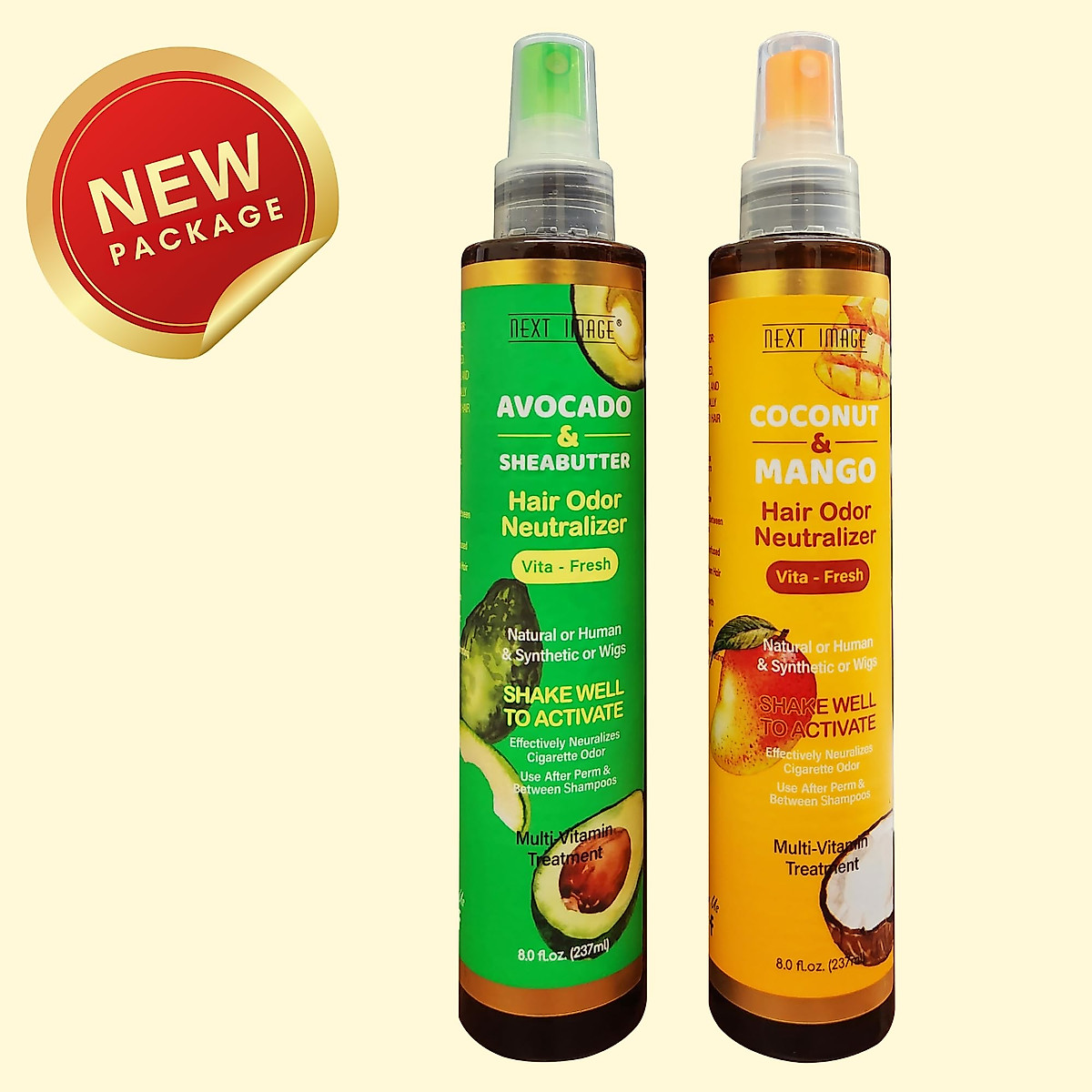 On Natural Next Image Avocado & Shea Butter 2-in-1 Conditioner & Detangler, 8 Ounce