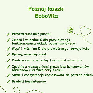 Bobovita Milk and Rice Gruel Multifruit for Babies (230g/8.1oz)