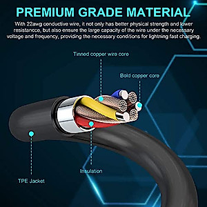 65 Watt USB C Laptop Charger, 65W 45W Type C Laptop Power Adapter Fast Charger Laptop Power Supply for Lenovo HP Dell Asus Acer Mac Book Pro and Other Laptops/Smart Phones Computer