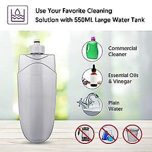 Spray Mop for Floor Cleaning - HOMSIER Microfiber Floor Mops Wet Dry Flat Mop with 550ML Refillable Bottle 3 Washable Pads Replacement, Dust Mop for Wooden Laminate Tile Marble Kitchen Hard Floors