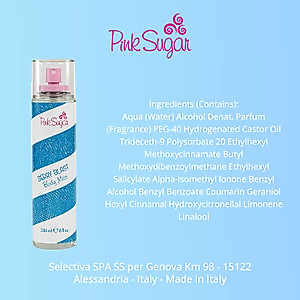 Pink Sugar Berry Blast Body Mist for Women, 8 Fl Oz