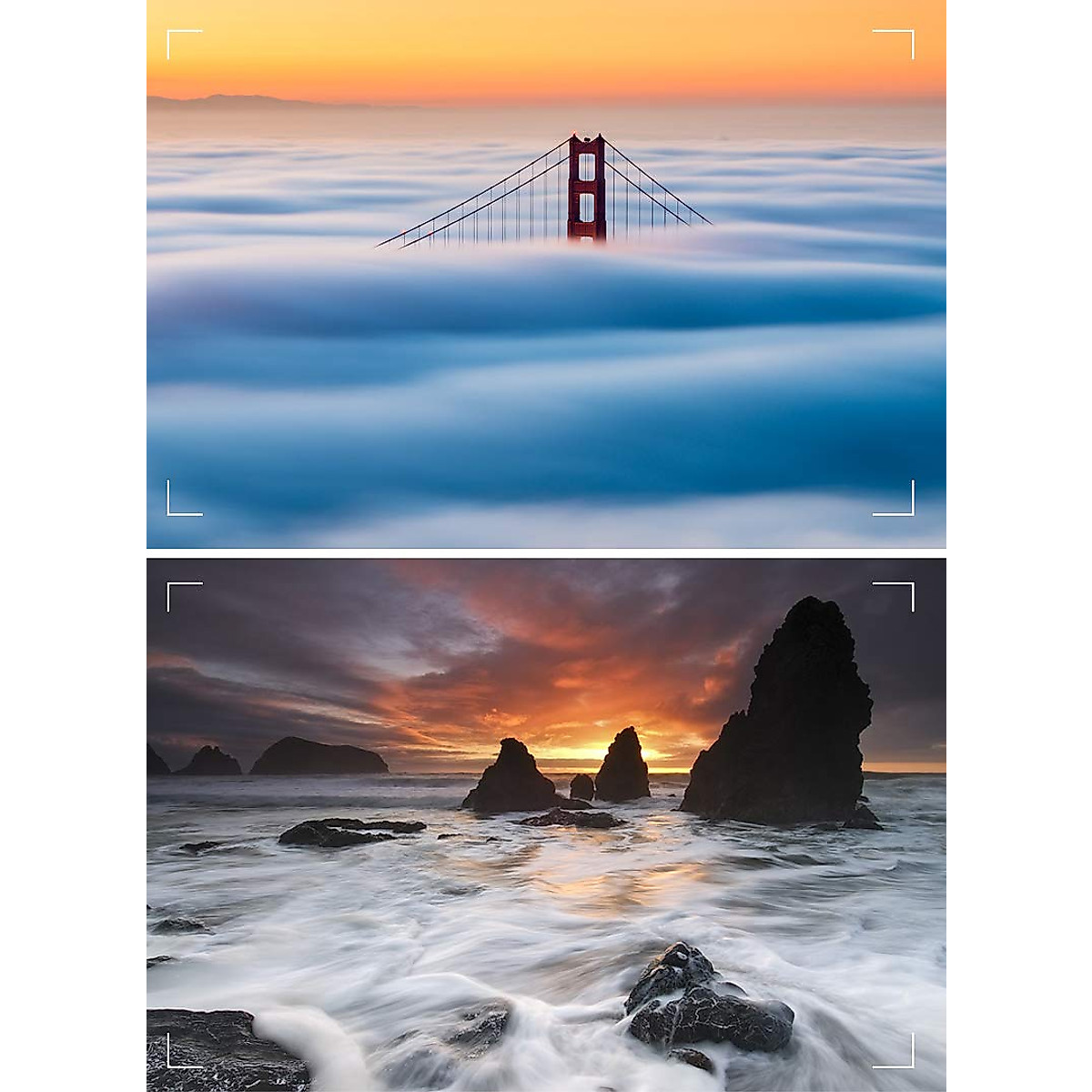 QKOO Neutral Density Filter ND4/8/16 Lens Filter Set for GoPro Hero 13 12 11 10 9 Black (Works with Media Mod) (Directly Replace The Standard Protective Lens On Your Camera)