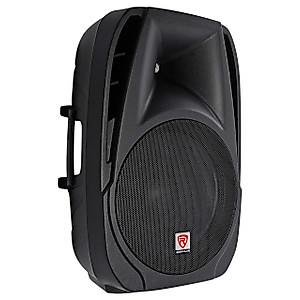 Rockville RPG2X15 Package PA System Mixer/Amp+15" Speakers+Stands+Mics+Bluetooth