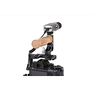 Wooden Camera VX Skateboard Camera Microphone | Digital Signal Processor | Clearly Record Action Sports Sounds | Include 3.5mm TRS Coiled Cable | 48 Hours Battery Operation