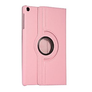 YEDUZN Rotating Case Compatible with Samsung Galaxy Tab A8 10.5 SM-X200 A7 T500 A 10.1 T510 T580 S6 Lite 10.4 P610 Tablet Cover (Color : Pink, Size : for S6 Lite 10.4 SM-P610)