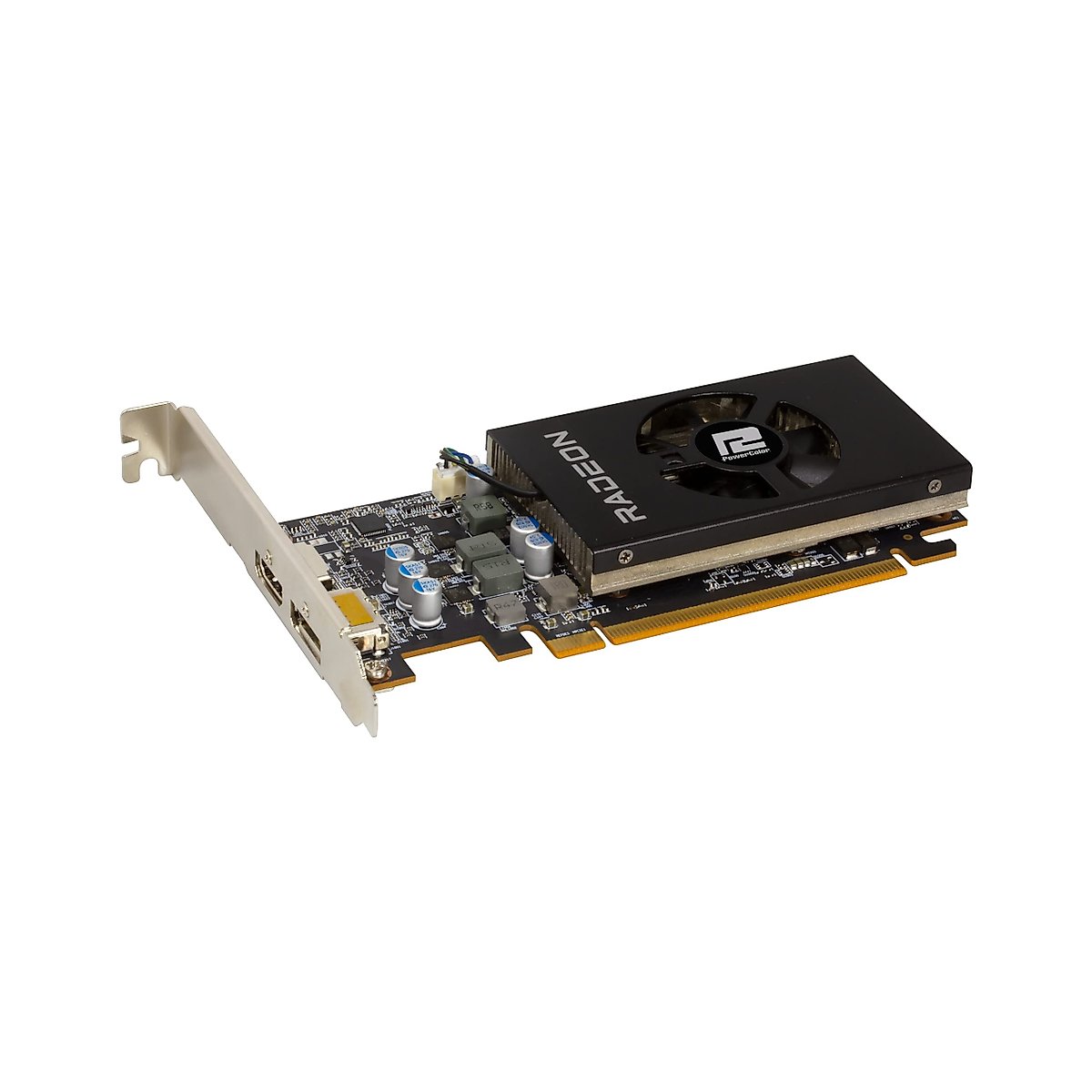 PowerColor AMD Radeon RX 6400 Low Profile Graphics Card with 4GB GDDR6 Memory