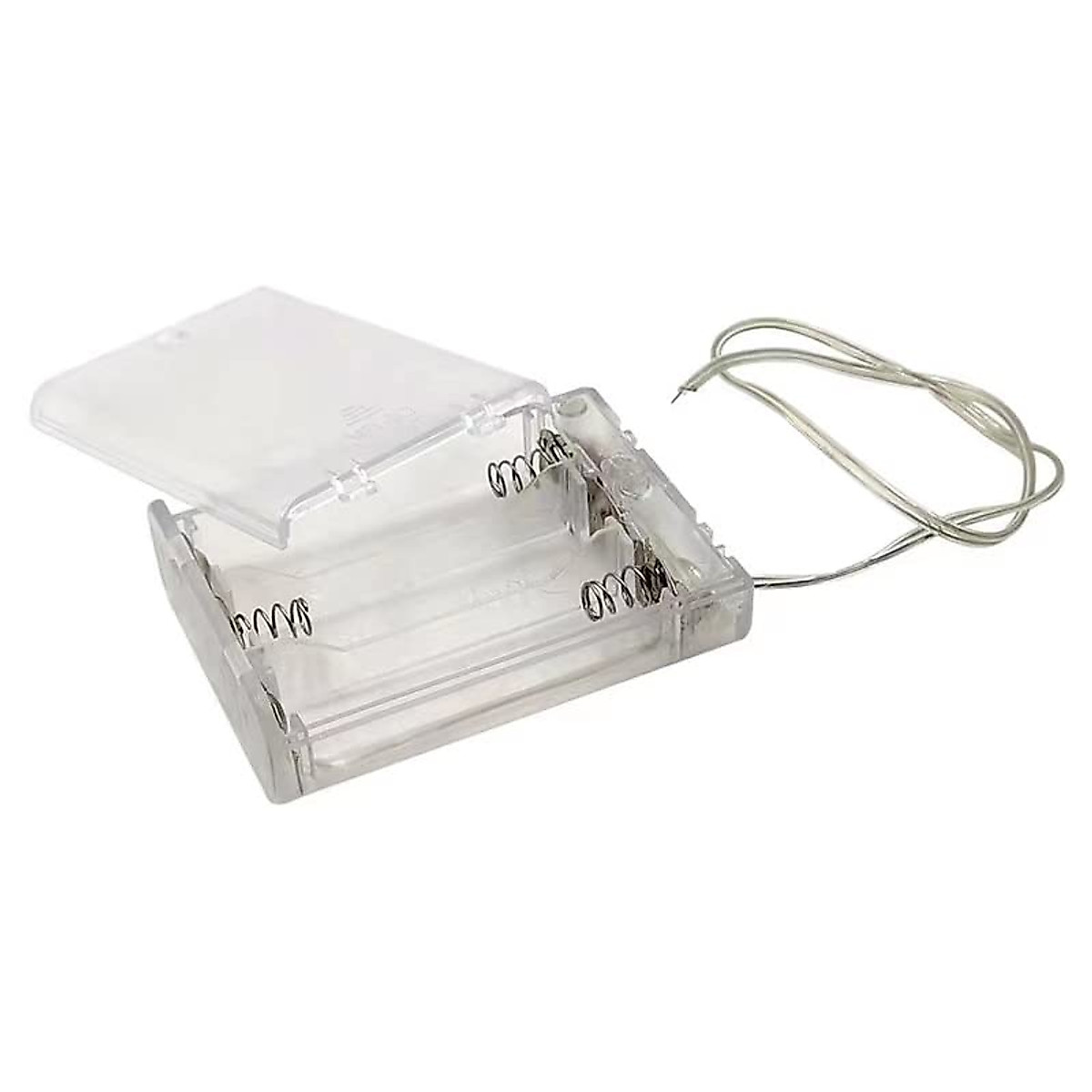 AIMPGSTL 4PCS 3 AA Battery Holder with Switch, 4.5V Battery Holder with Switch, 3X 1.5V AA Battery Holder and Switch