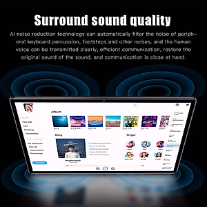 GLOGLOW HD Tablet, 100-240V Octa Core Processor Gaming Tablet 6GB RAM 256GB ROM for Study for Android 11 for Kids (US Plug)