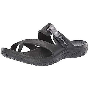 Skechers Women's Thong, Charcoal, N/A