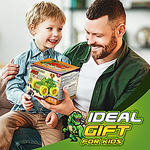 Toys for 3-10 Year Olds Boys,Remote Control Car RC Cars, Dinosaur Car 360° Rotate RC Dino Cars with Wheel Light,2.4Ghz Fast Stunt RC Truck, Toys for Kids Outdoor Toys Birthday