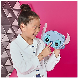 Purse Pets, Disney Stitch Officially Licensed Interactive Pet Toy & Kids Purse, 30+ Sounds & Reactions, Girls Crossbody Bag, Trendy Tween Gifts