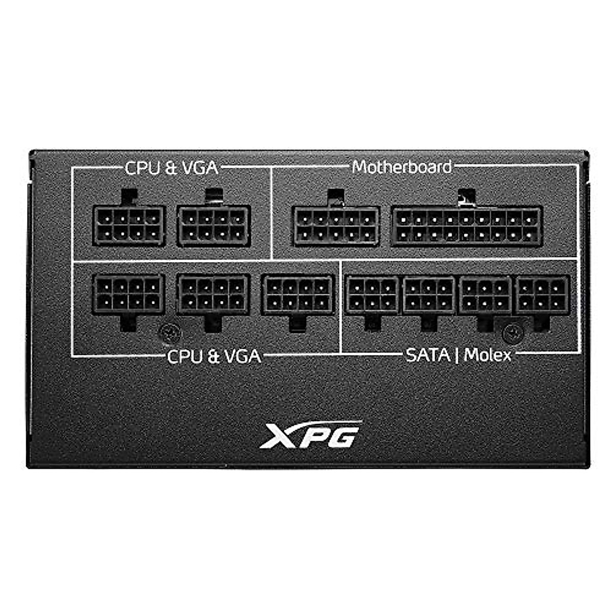 XPG Core Reactor Modular PSU: 80 Plus Gold - ATX - Fully Modular Power Supply - 10 Year Warranty - 750 Watt