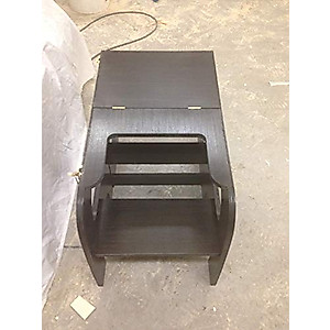 Exception Woodcrafts Convertible Tower,Convertible Helper tower - table/chair Step'n'Sit all-in-one, Montessori learning stool, kitchen step stool