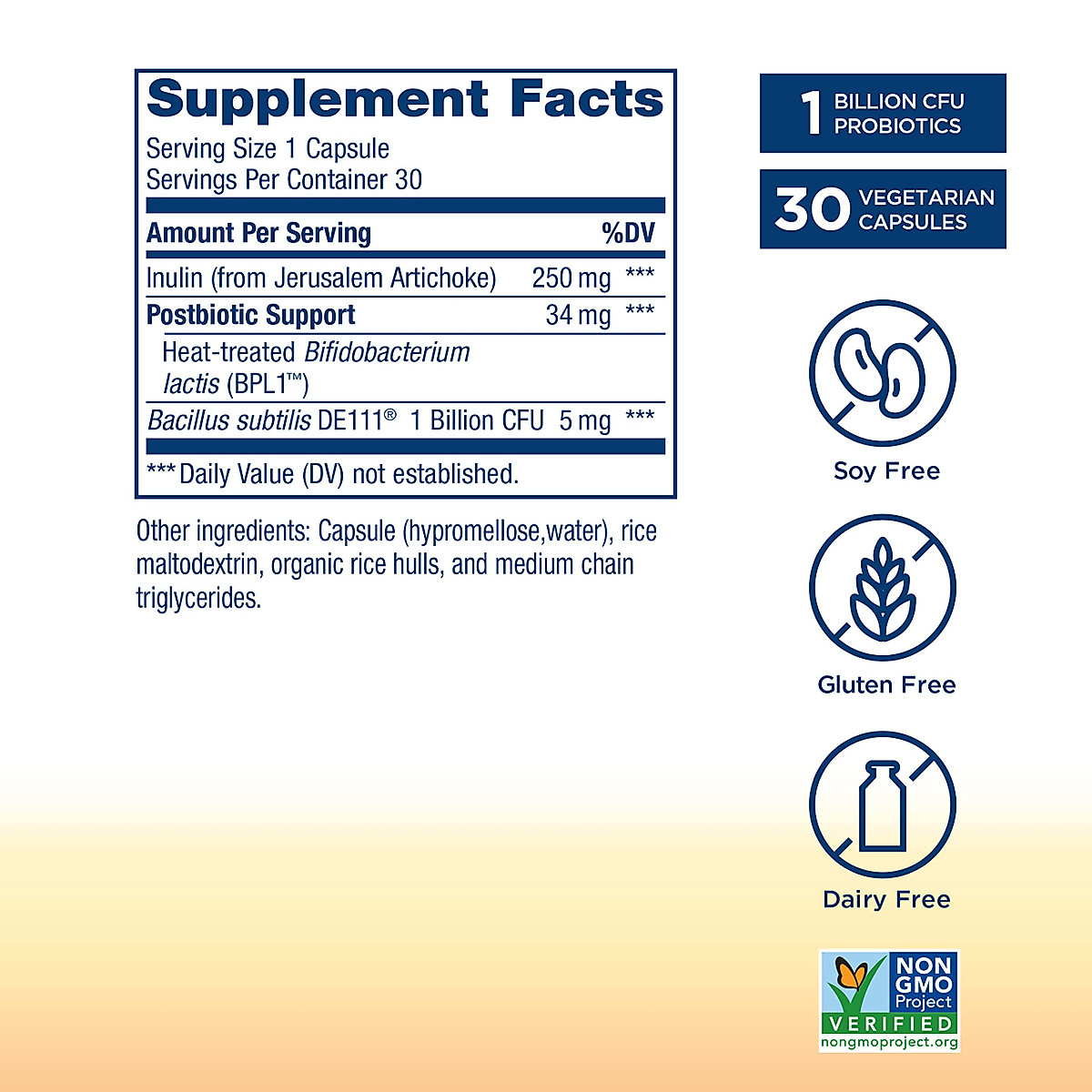 Renew Life Metabolic Boost Pre + Pro + Postbiotic; Prebiotics, Probiotics and Postbiotics Support Optimal Digestive Health and Metabolic Health; 30 Vegetarian Capsules*