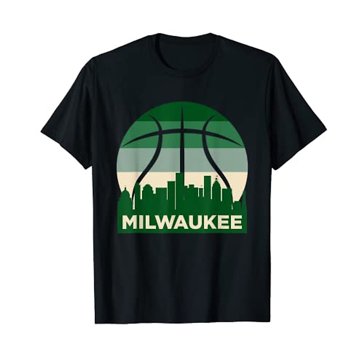 Milwaukee Basketball 2022 Shirt B-Ball City Retro Vintage T-Shirt
