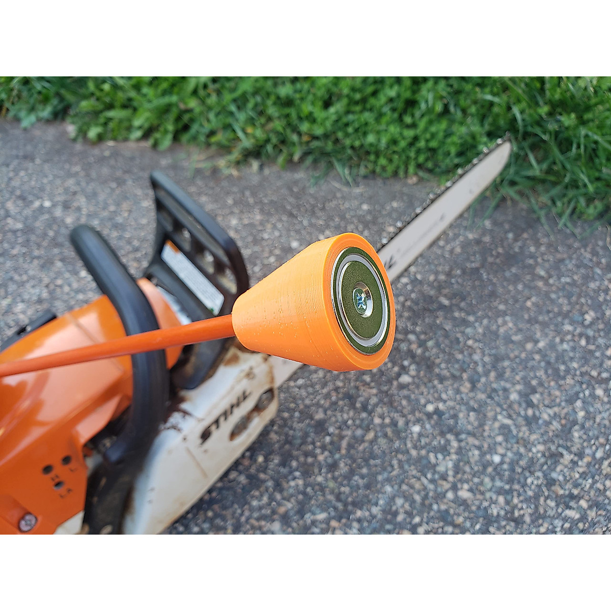 The Perfect Stick 16 inch magnetic firewood cutting tool to measure firewood length