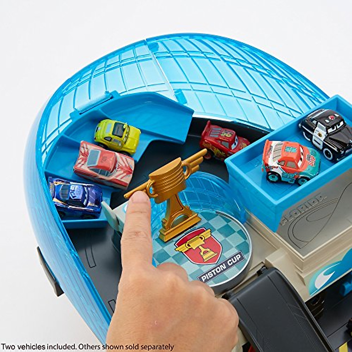 Disney Pixar Cars Mini Racers Rollin' Raceway Playset