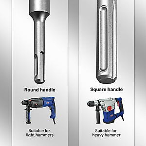 SALI Concrete Hole Saw Kits 4-1/8"（105mm） Tungsten Steel Wall Hole Cutter Drill Bit Sets with 220mm SDS Plus Shank Connecting Rod，110mm Center Positioning Drill Bits for Cinder Block,Brick,Adobe Wall
