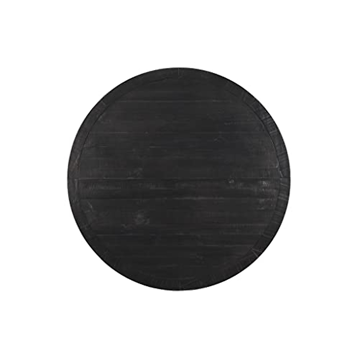 Martin Svensson Home Napa Solid Wood Black Round Dining Table