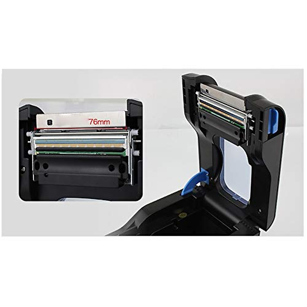 LIUYUNQI Label Printer Barcode Printer Thermal Receipt Bill Bar Code QR Code Sticker Machine 20mm-80mm