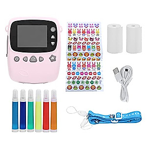 Jovenn Children Toy Camera, 12 MP 2000mAh Battery Built in Speakers Kids Digital Camera for Kids for Boys and Girls(Pink)