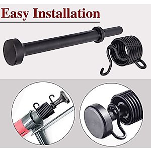 Smoothing Air Hammer Bits Set, 5Pcs Smoothing Air Hammer Tool Kit Air Hammer Accessories Extended Length Pneumatic Chisel Bits with Spring, by ZMCYNG