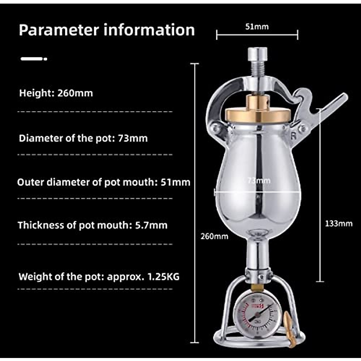 Hand Popcorn Maker 260ml Retro Nostalgic Mini Popcorn Maker Small 304 Stainless Steel Pellet Amplifier Old Fashioned Home Mini Popcorn Popper