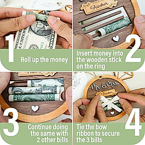 STOFINITY Wedding Cards For Bride And Groom - Congratulations Wedding Card Money Holder For Mr And Mrs, Funny Congrats Wedding Card, Wedding Greeting Card For Newlyweds, Marriage Wedding Gift Card