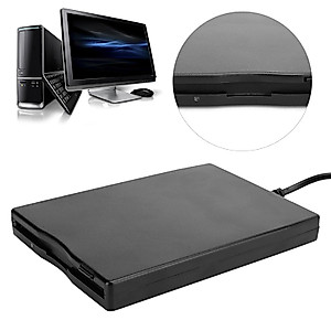 Portable USB Floppy Drive, 3.5 Inch Card Reader, Floppy Disk Reader Computer Accessory, USB External Floppy Drive Disk for 10/7 /Vista/Win 8 / XP/ME / 2000 / / 98